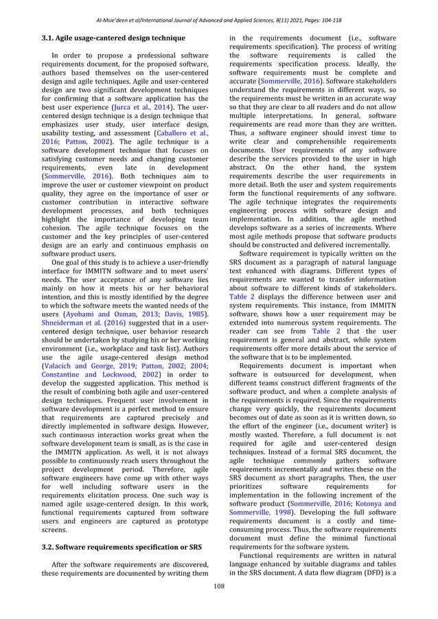 Constructing a software requirements specification and design for electronic IT news magazine ...