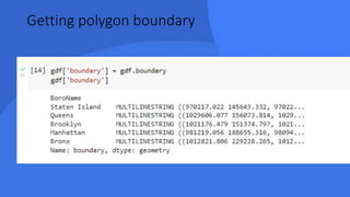 Geopandas.pptx | Geography | Science