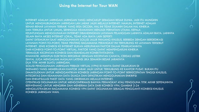 local area network wan dan man dalam satunjaringan .pptx | Free Download