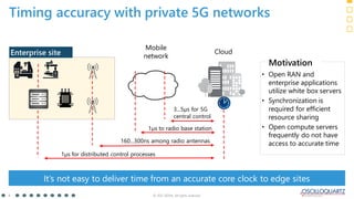 Inject precise synchronization into open compute servers | PPT