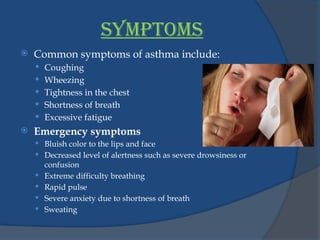 Asthma in detail with examples and drugs | PPT