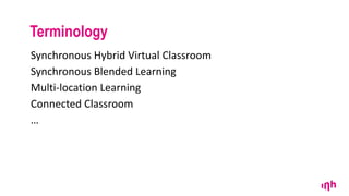 Teaching in a Hybrid Virtual Classroom | PDF