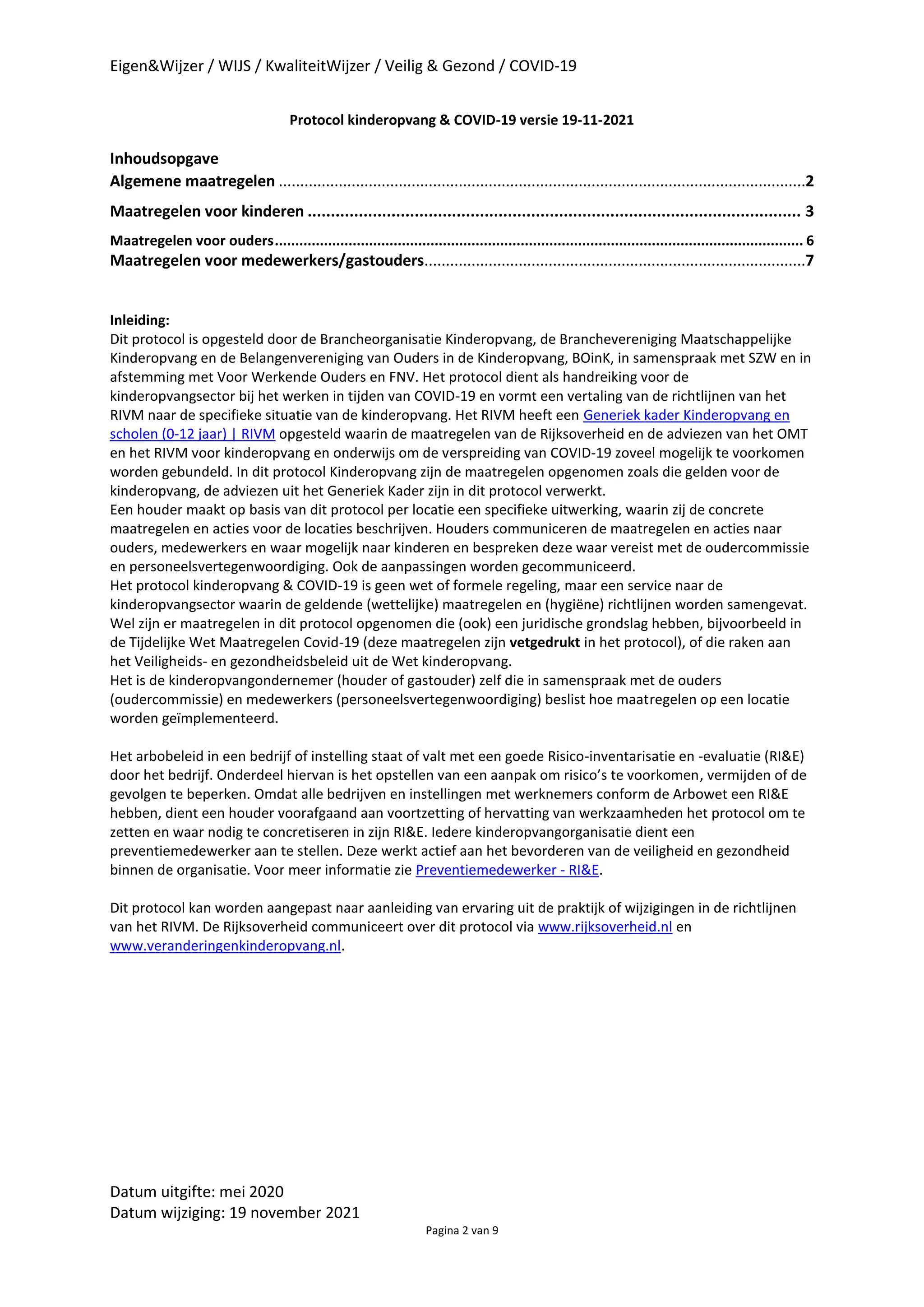 211119 covid-19 protocol | PDF