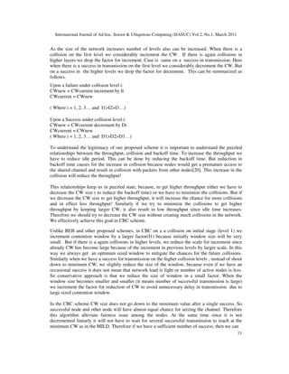 ACHIEVING ENHANCED THROUGHPUT IN MOBILE ADHOC NETWORK USING COLLISION AWARE MAC PROTOCOL | PDF