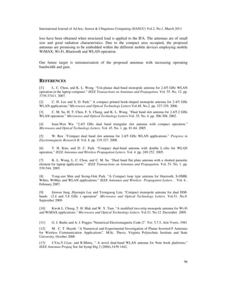 IMPEDANCE MATCHED COMPACT ZIGZAG MULTIBAND INVERTED-F ANTENNA FOR WI-FI ...