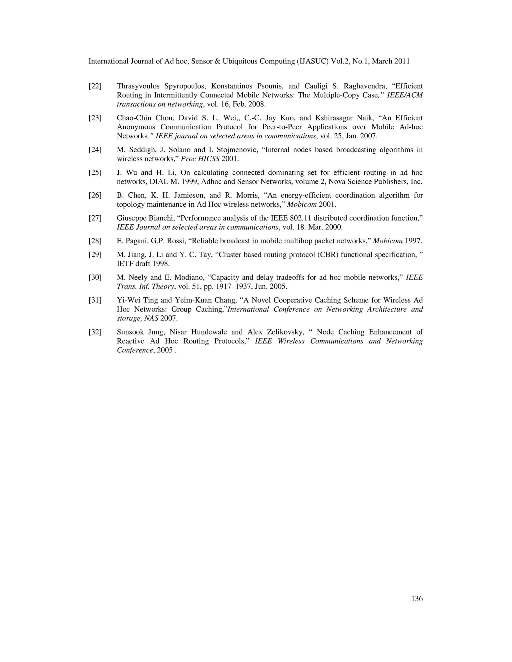 ADAPTIVE AODV ROUTING PROTOCOL FOR MOBILE ADHOC NETWORKS | PDF | Computer Networking | Computing