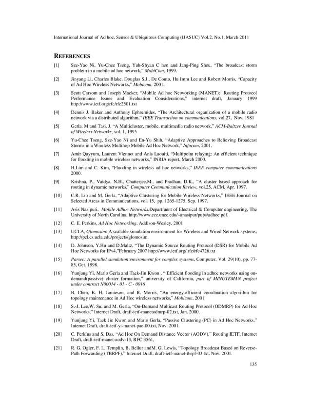 ADAPTIVE AODV ROUTING PROTOCOL FOR MOBILE ADHOC NETWORKS | PDF ADAPTIVE AODV ROUTING PROTOCOL FOR MOBILE ADHOC NETWORKS | PDF