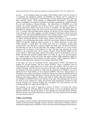 ADAPTIVE AODV ROUTING PROTOCOL FOR MOBILE ADHOC NETWORKS | PDF | Computer Networking | Computing