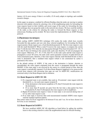 ADAPTIVE AODV ROUTING PROTOCOL FOR MOBILE ADHOC NETWORKS | PDF | Computer Networking | Computing
