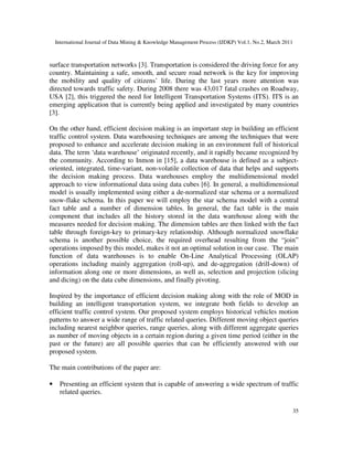 HITS: A History-Based Intelligent Transportation System | PDF