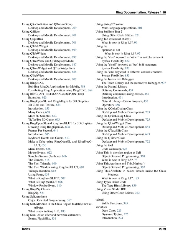 The Ring programming language version 1.10 book - Part 212 of 212 | PDF