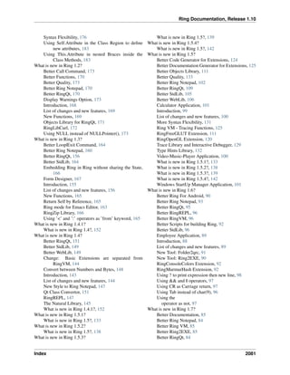 The Ring programming language version 1.10 book - Part 212 of 212 | PDF