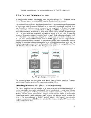 Image Encryption Using Differential Evolution Approach in Frequency Domain | PDF