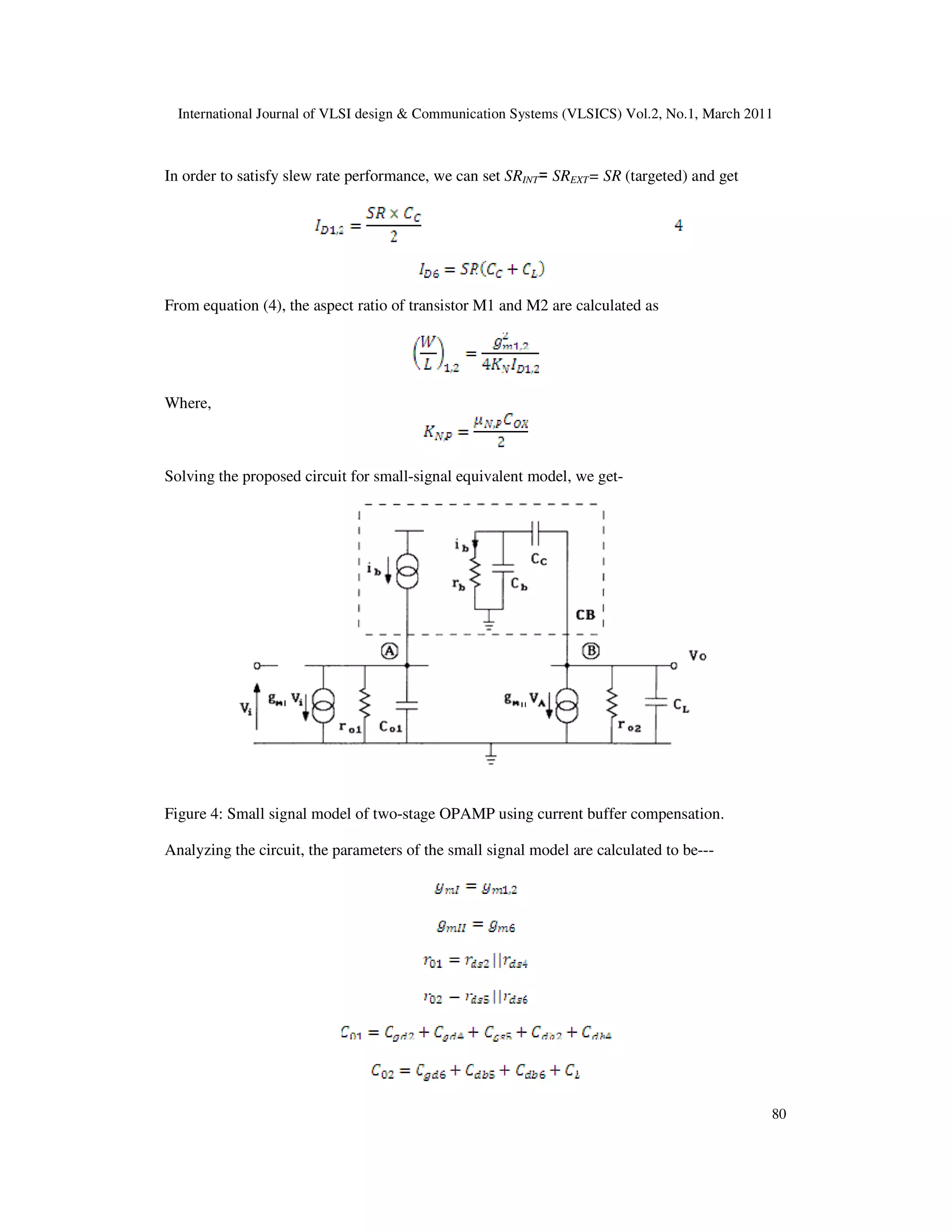 Design of a high frequency low voltage CMOS operational amplifier | PDF