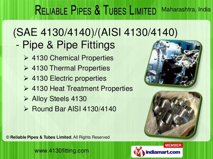 SAE 4130 & SAE 4140 Properties & Equivalent Grades by Reliable Pipes