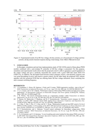 Implementation on the dSPACE 1104 of VOC-SVM based anti-windup PI Controller of a three-phase ...