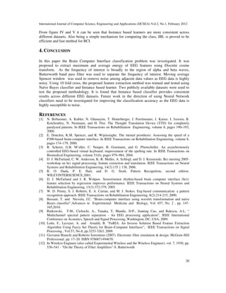 ENERGY COMPUTATION FOR BCI USING DCT AND MOVING AVERAGE WINDOW FOR NOISE SMOOTHENING | PDF