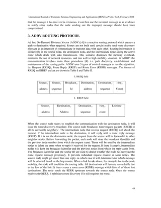 Black-Hole and Wormhole Attack in Routing Protocol AODV in MANET | PDF