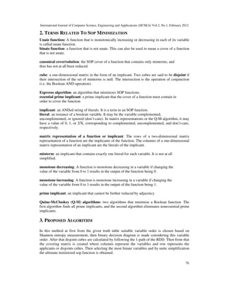 ON AN OPTIMIZATION TECHNIQUE USING BINARY DECISION DIAGRAM | PDF