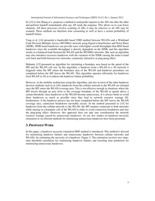 HANDOVER NECESSITY ESTIMATION FOR 4G HETEROGENEOUS NETWORKS | PDF