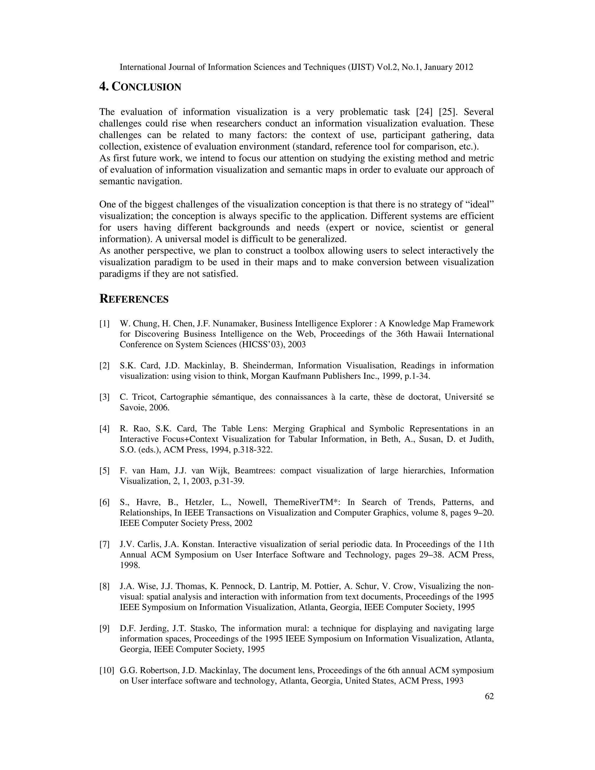 SEMANTIC VISUALIZATION AND NAVIGATION IN TEXTUAL CORPUS | PDF