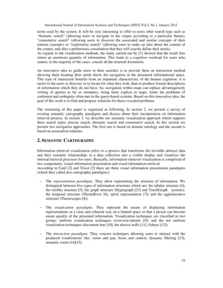 SEMANTIC VISUALIZATION AND NAVIGATION IN TEXTUAL CORPUS | PDF