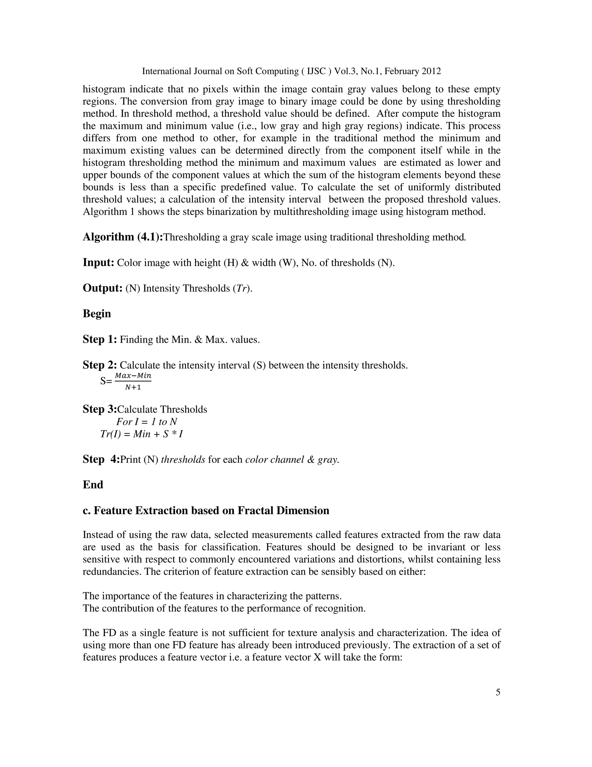 Texture Segmentation Based on Multifractal Dimension | PDF