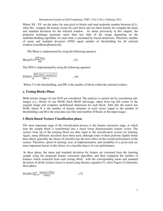 Texture Segmentation Based on Multifractal Dimension | PDF