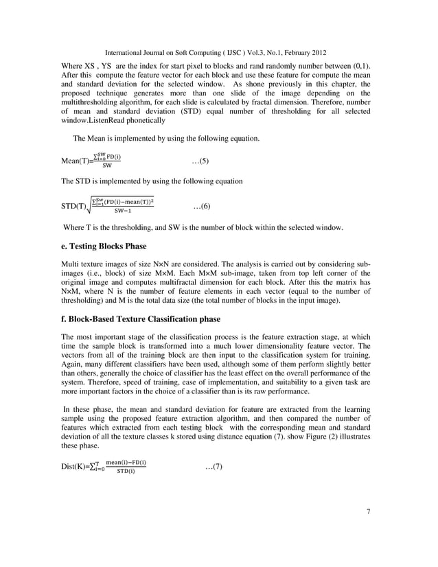 Texture Segmentation Based On Multifractal Dimension Pdf