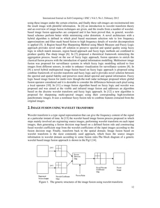 QUALITY ASSESSMENT OF PIXEL-LEVEL IMAGE FUSION USING FUZZY LOGIC | PDF
