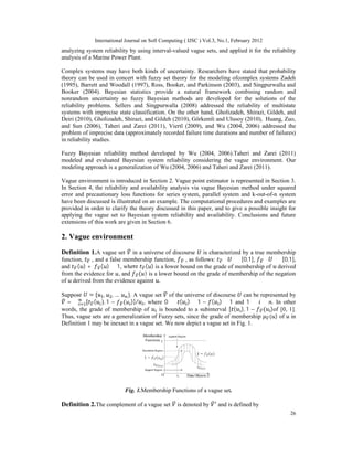 Bayesian system reliability and availability analysis under the vague environment based on ...