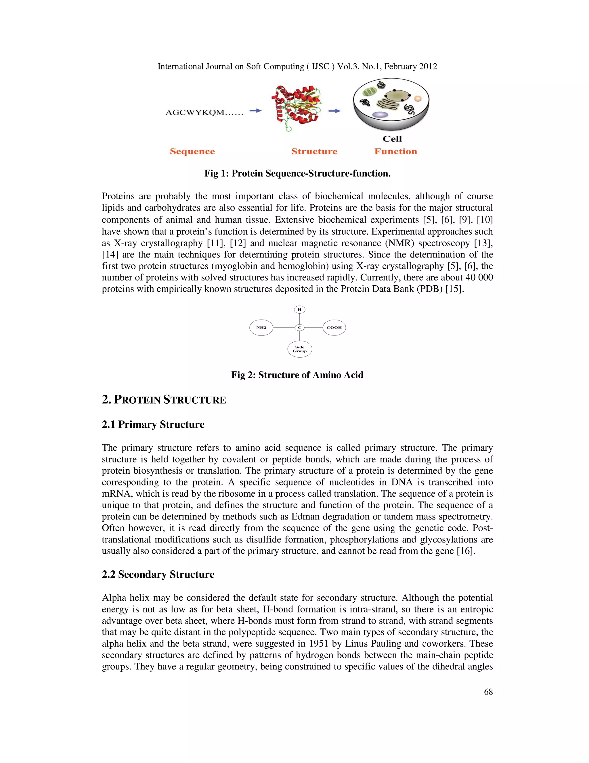 PROTEIN STRUCTURE PREDICTION USING SUPPORT VECTOR MACHINE | PDF | Chemistry | Science