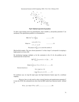 PROTEIN STRUCTURE PREDICTION USING SUPPORT VECTOR MACHINE | PDF | Chemistry | Science