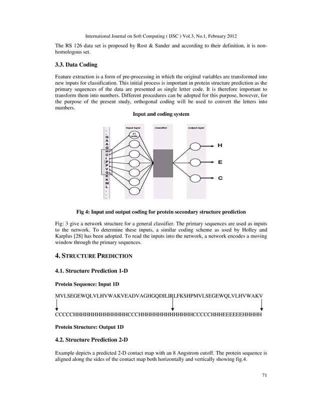 Protein Structure Prediction Using Support Vector Machine | PDF