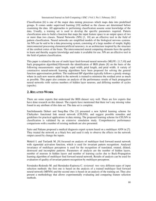 AN APPROACH FOR IRIS PLANT CLASSIFICATION USING NEURAL NETWORK | PDF