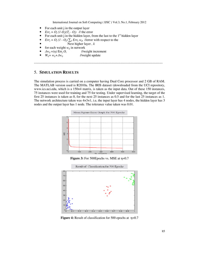An Approach for IRIS Plant Classification Using Neural Network | PDF