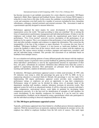 Multi source feedback based performance appraisal system using Fuzzy logic decision support ...