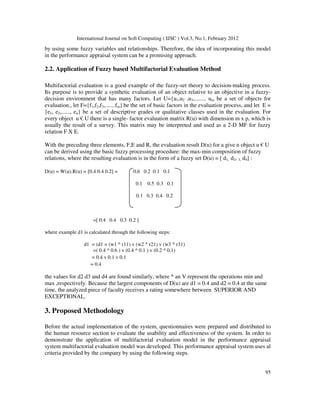Multi source feedback based performance appraisal system using Fuzzy logic decision support ...