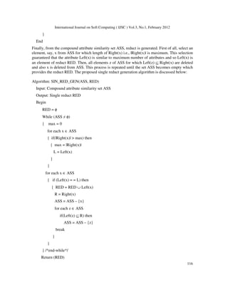 Single Reduct Generation Based on Relative Indiscernibility of Rough Set Theory | PDF ...
