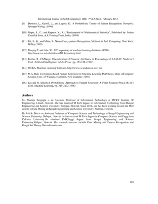 Single Reduct Generation Based on Relative Indiscernibility of Rough Set Theory | PDF ...