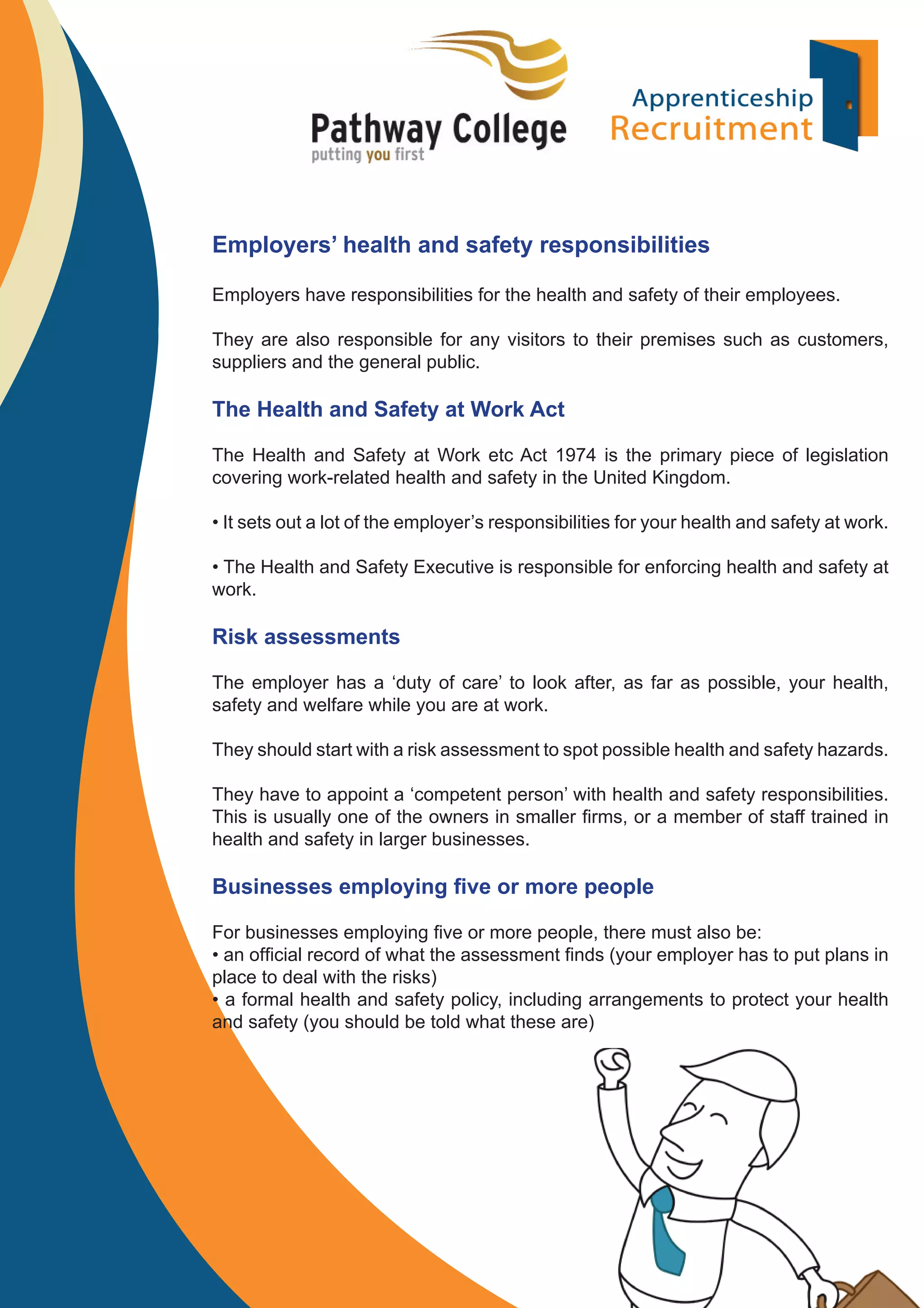 Employees Health & Safety Responsibilities Guidelines | PDF
