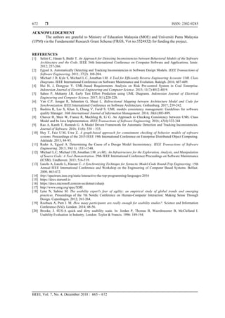 Improving Consistency of UML Diagrams and Its Implementation Using Reverse Engineering Approach ...