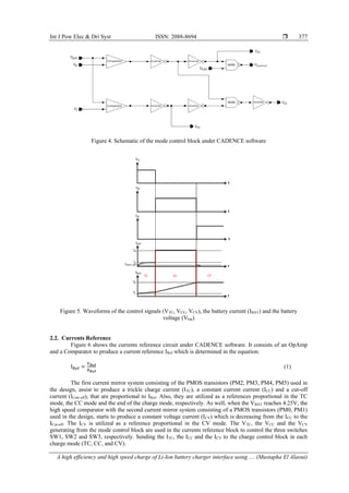 A high efficiency and high speed charge of Li-Ion battery charger ...