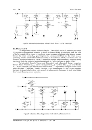 A high efficiency and high speed charge of Li-Ion battery charger interface using switching ...