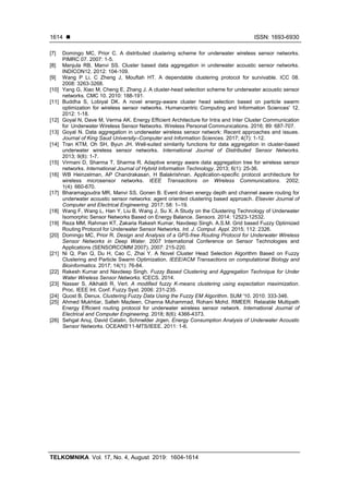Clustering and data aggregation scheme in underwater wireless acoustic sensor network | PDF ...