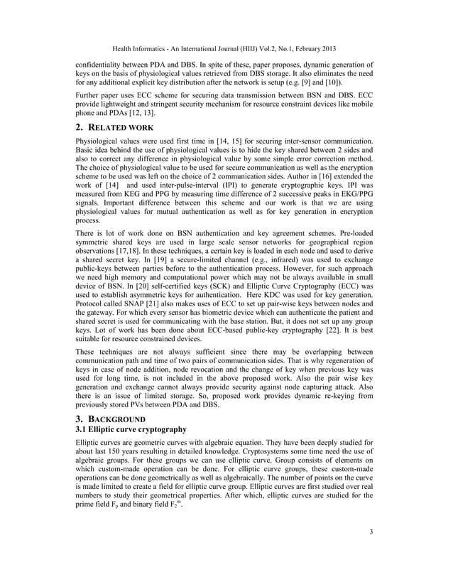 Physiological Value Based Privacy Preservation Of Patients Data Using Elliptic Curve