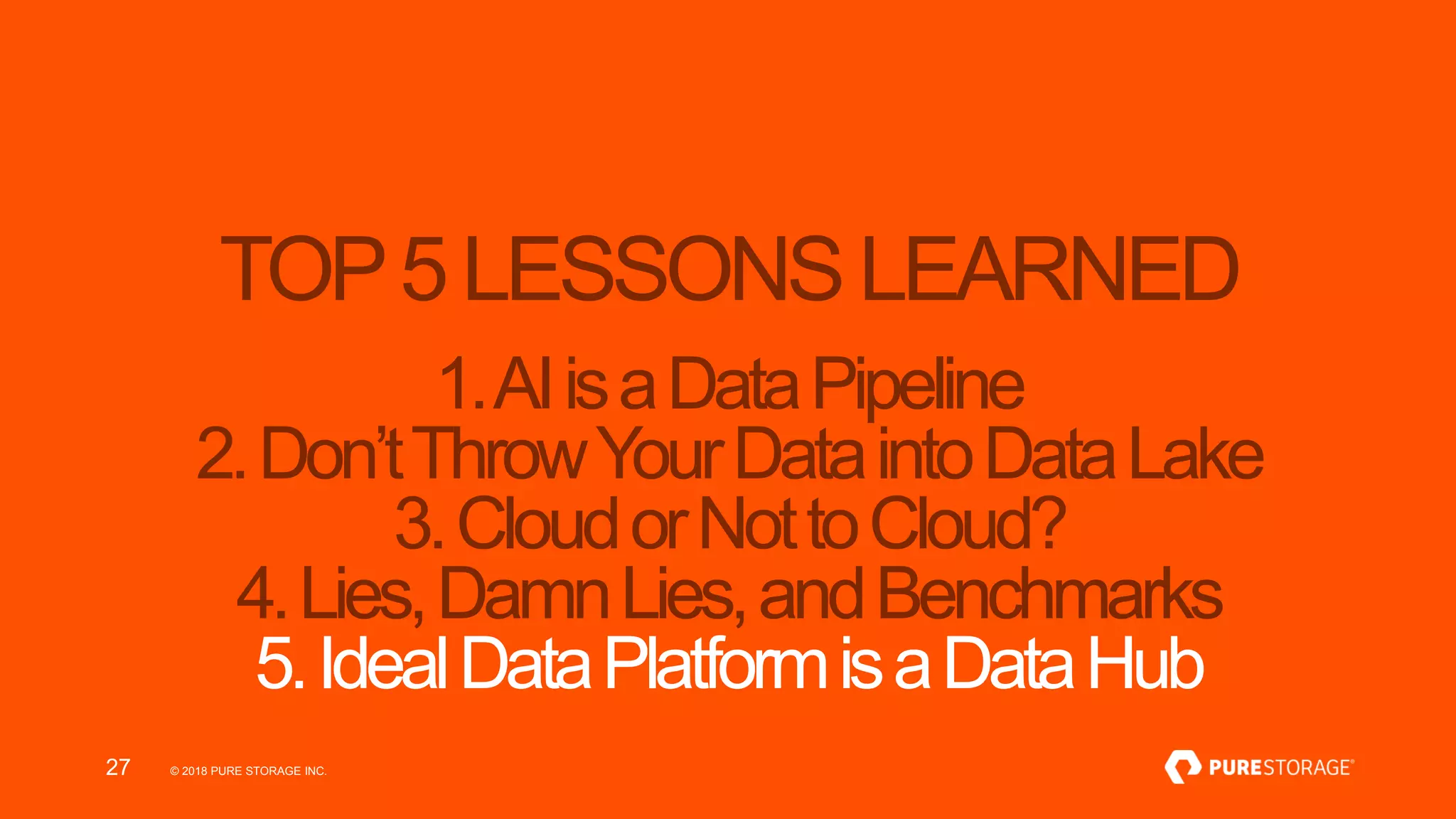 Top 5 Lessons Learned in Deploying AI in the Real World | PPT