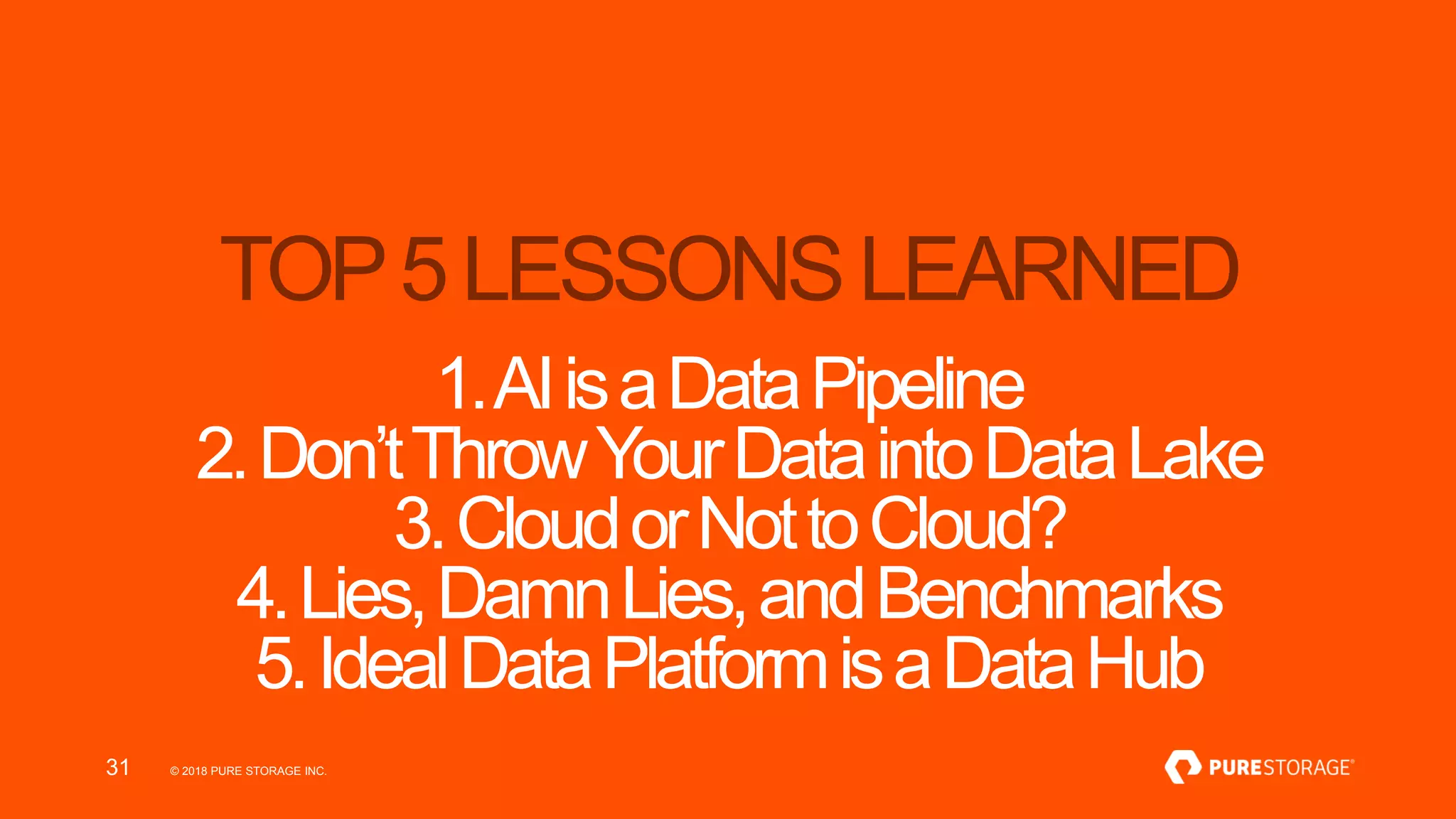 Top 5 Lessons Learned in Deploying AI in the Real World | PPT