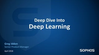 Deep Dive Into Deep Learning : How AI is Powering the Future of ...