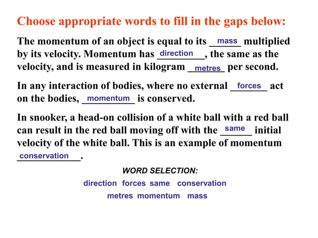 211461260-Igcse-14-Momentum_2.ppt | Physics | Science
